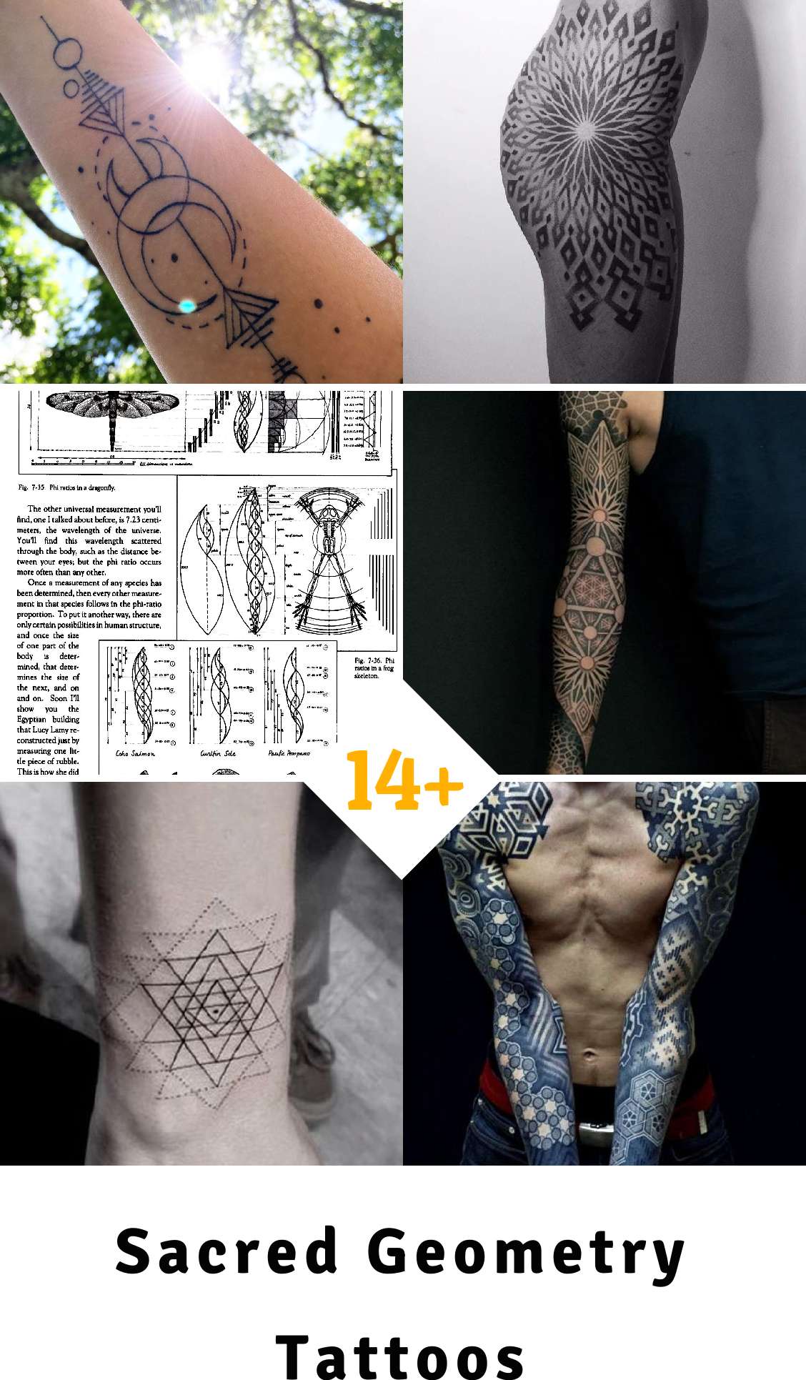 Best 14+ Sacred Geometry Tattoos Perfect For You