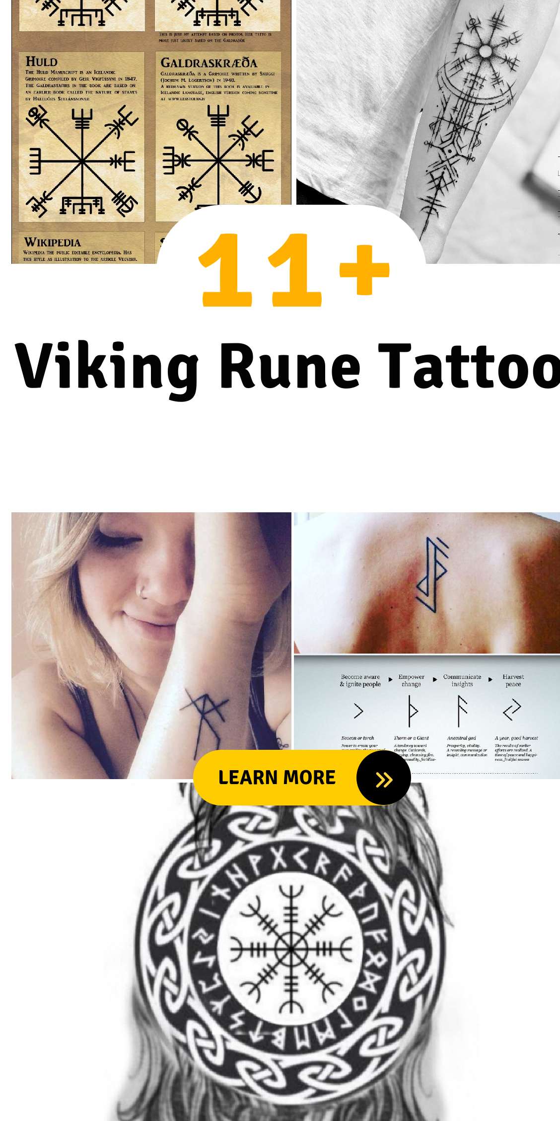 Top 11+ Viking Rune Tattoo Creative Ideas For You